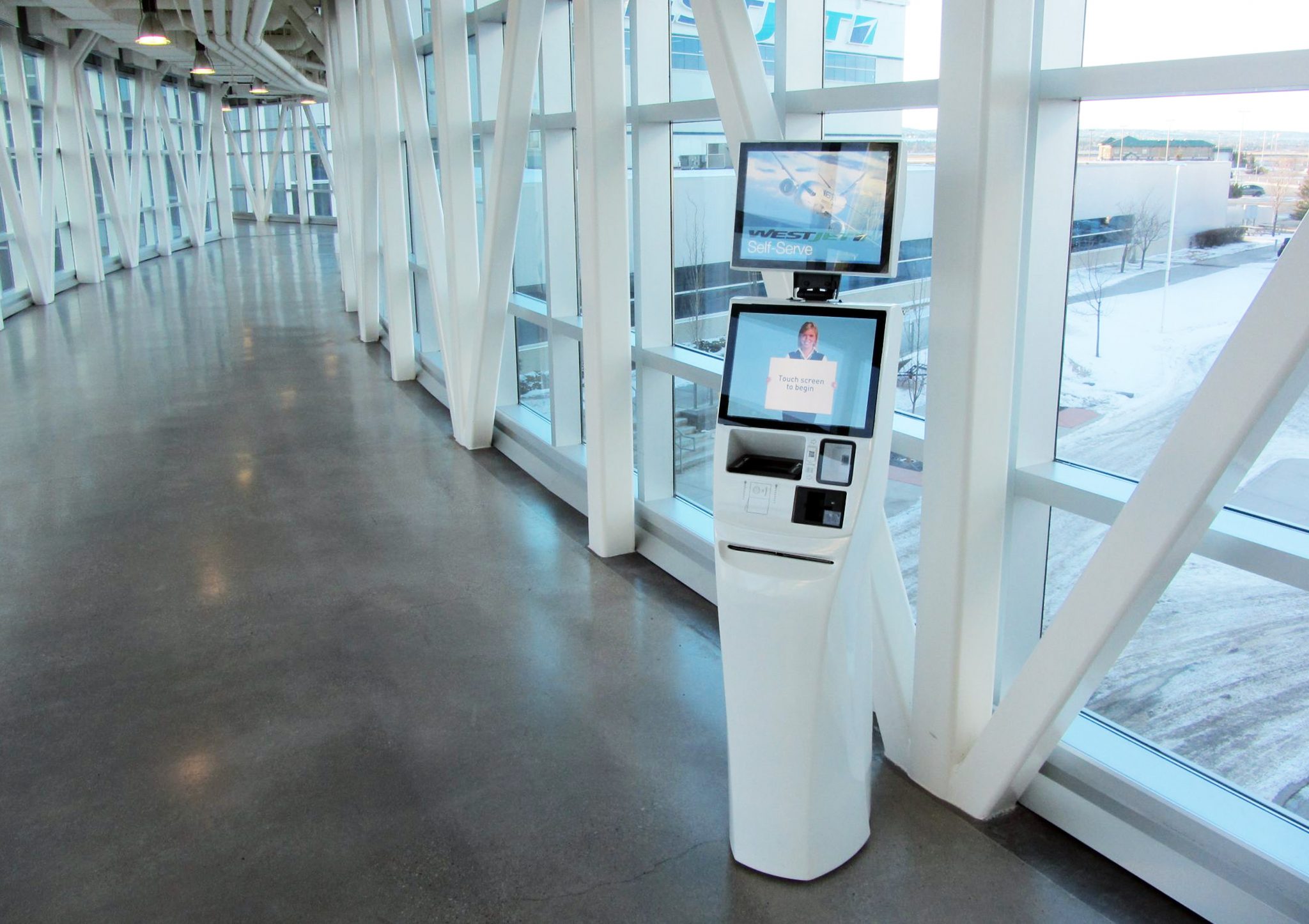 Airport Kiosk – Mozaic Design